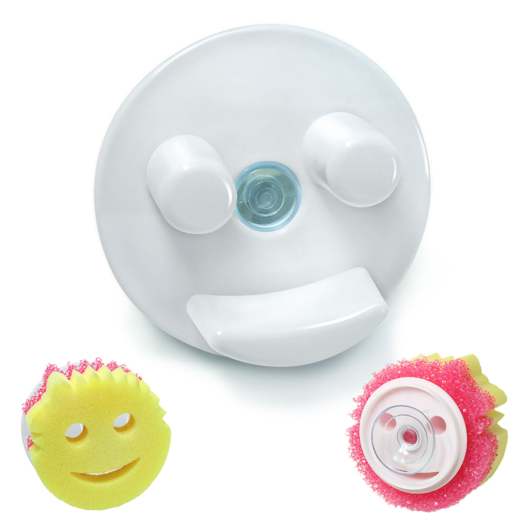 Sponge Caddy with Suction Base – Storage Theory