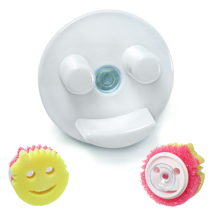 Sponge Caddy with Suction Base – Storage Theory
